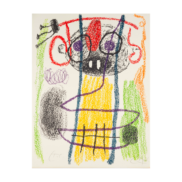 Joan Miró: Album 21 Poème De Carlos Franqui No. 2 – Yorkshire Sculpture ...